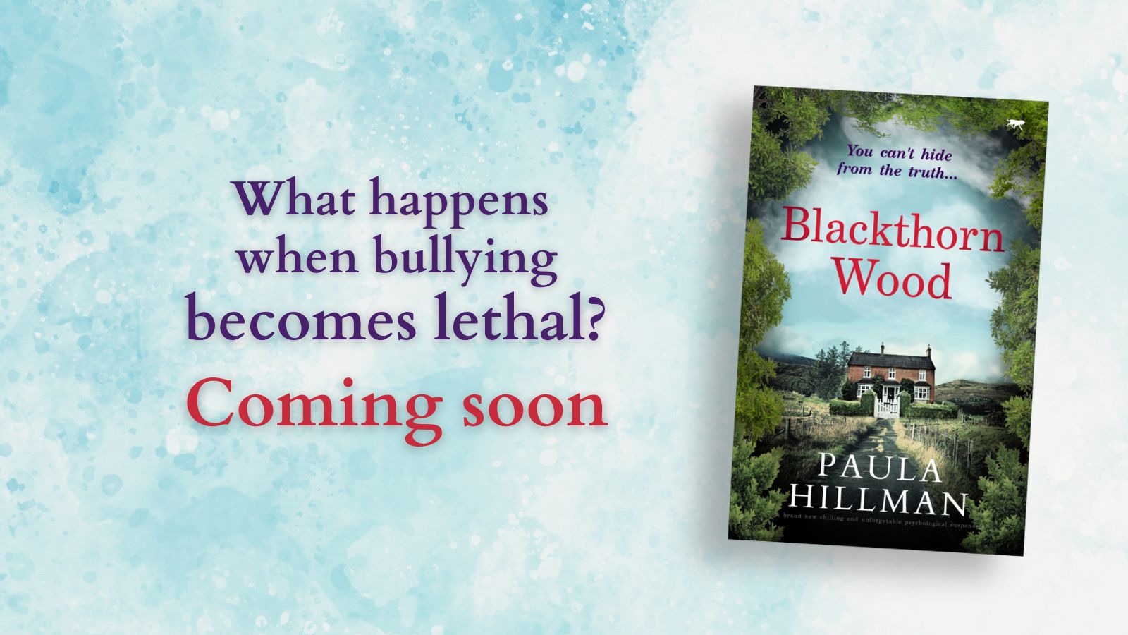 Blackthorn Wood is on its way! – Paula Hillman, author